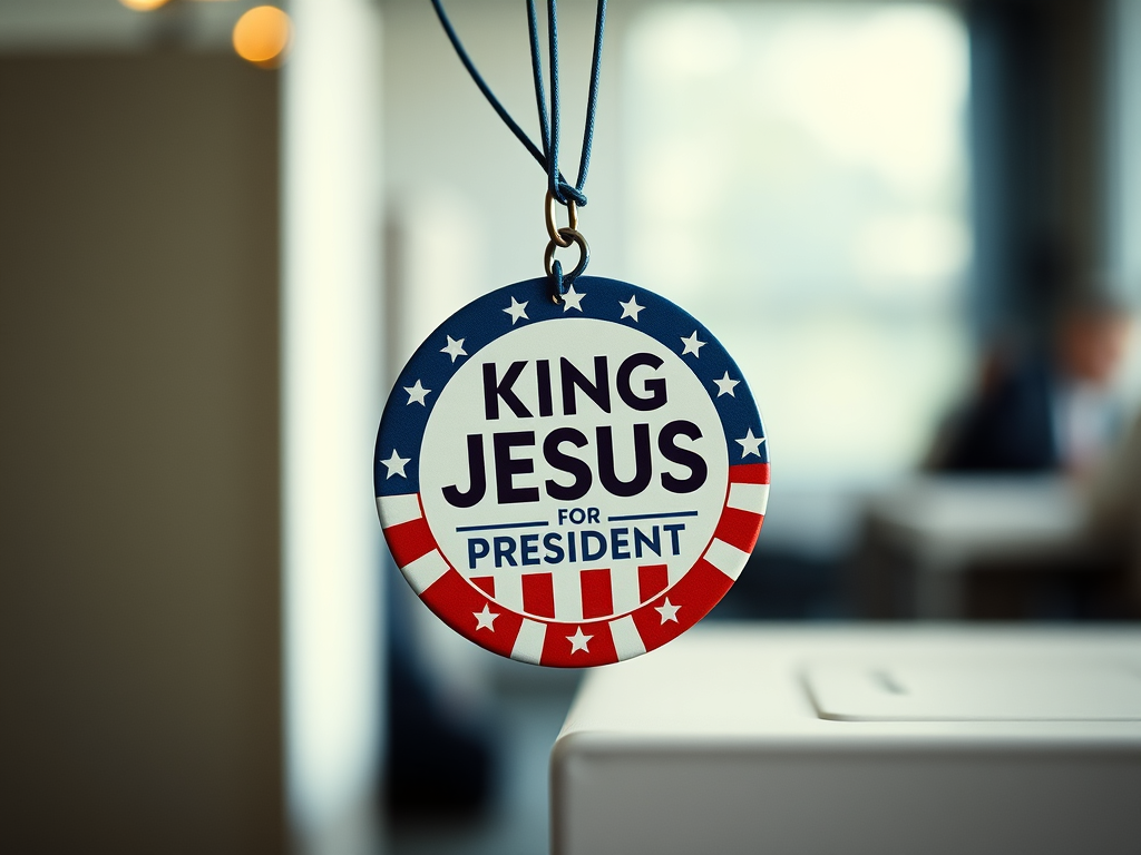 I VOTE KING JESUS! | justsayingJesusBless